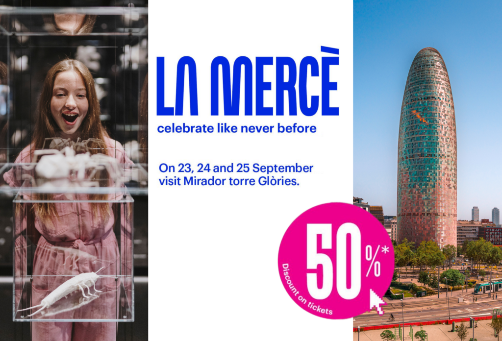 Celebrate La Mercè with a 50% discount - Mirador torre Glòries